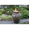Elementi Pompeii Concrete 26" Tall Fire Column by Modeno | Wayfair
