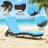 Red Barrel Studio® Outdoor Lounge Chair,Wicker Chaise Lounge Chair ...