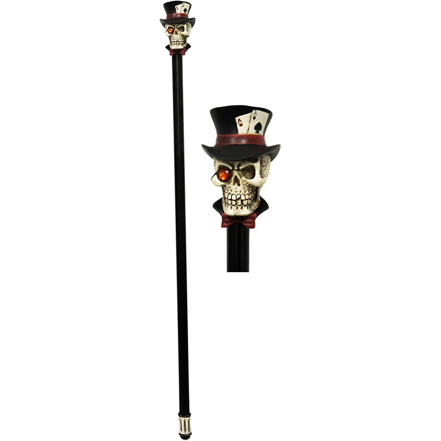 The Holiday Aisle® Glenover Gothic Casino Poker King Skull Gentleman ...