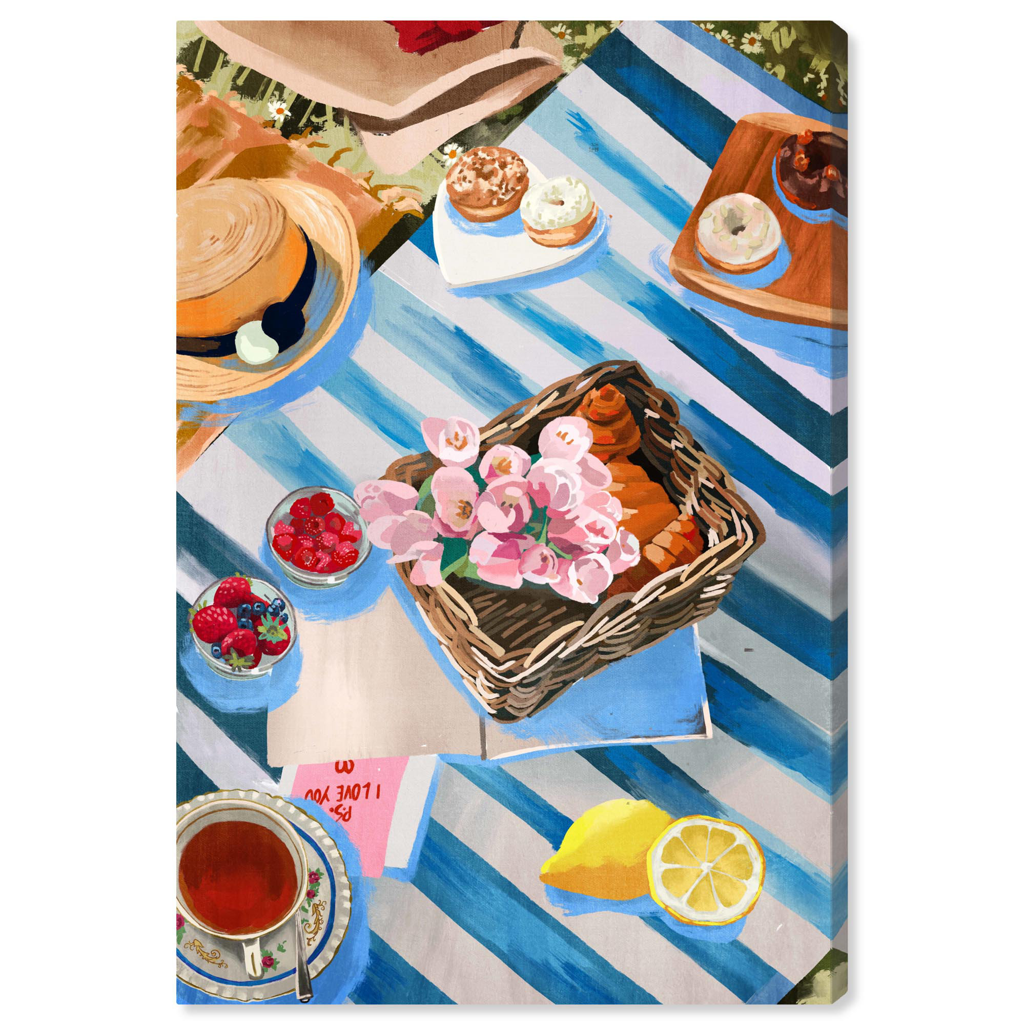 Art Remedy Sweet Things Canvas Modern Kitchen Print by Art Remedy | Wayfair