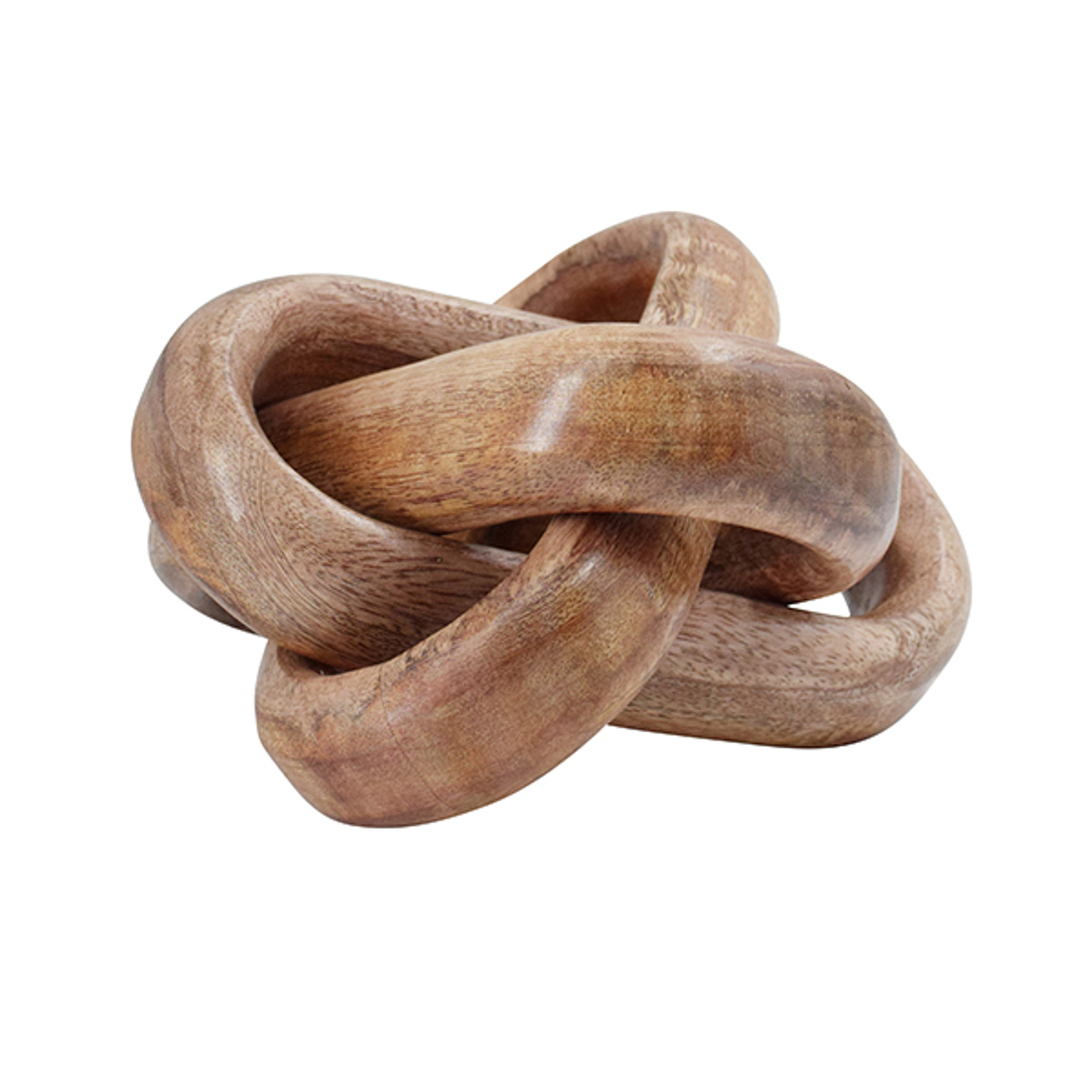 Worlds Away Knot Decorative Object in Mango Wood | Perigold