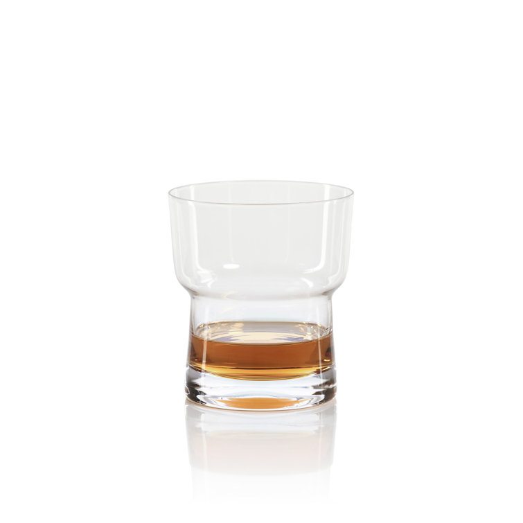 Zodax 6 - Piece 13.86oz. Glass Whiskey Glass Glassware Set | Wayfair
