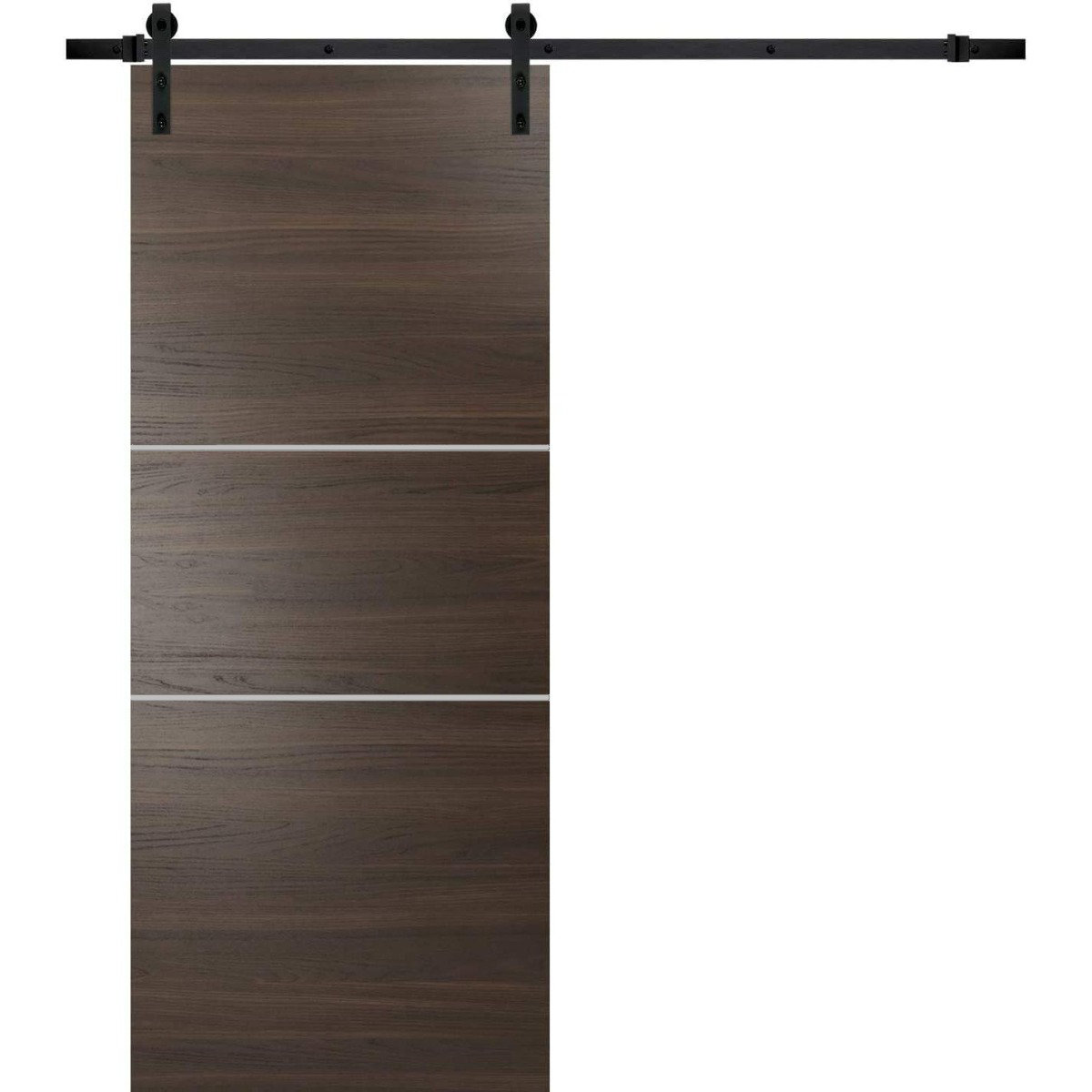 SARTODOORS Panelled Wood Finish Barn Door - Wayfair Canada