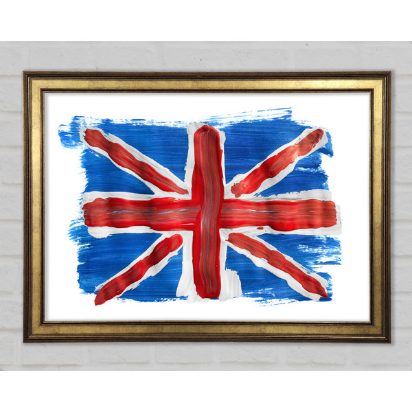 ClassicLiving Union Jack Painting - Single Picture Frame Art Prints ...