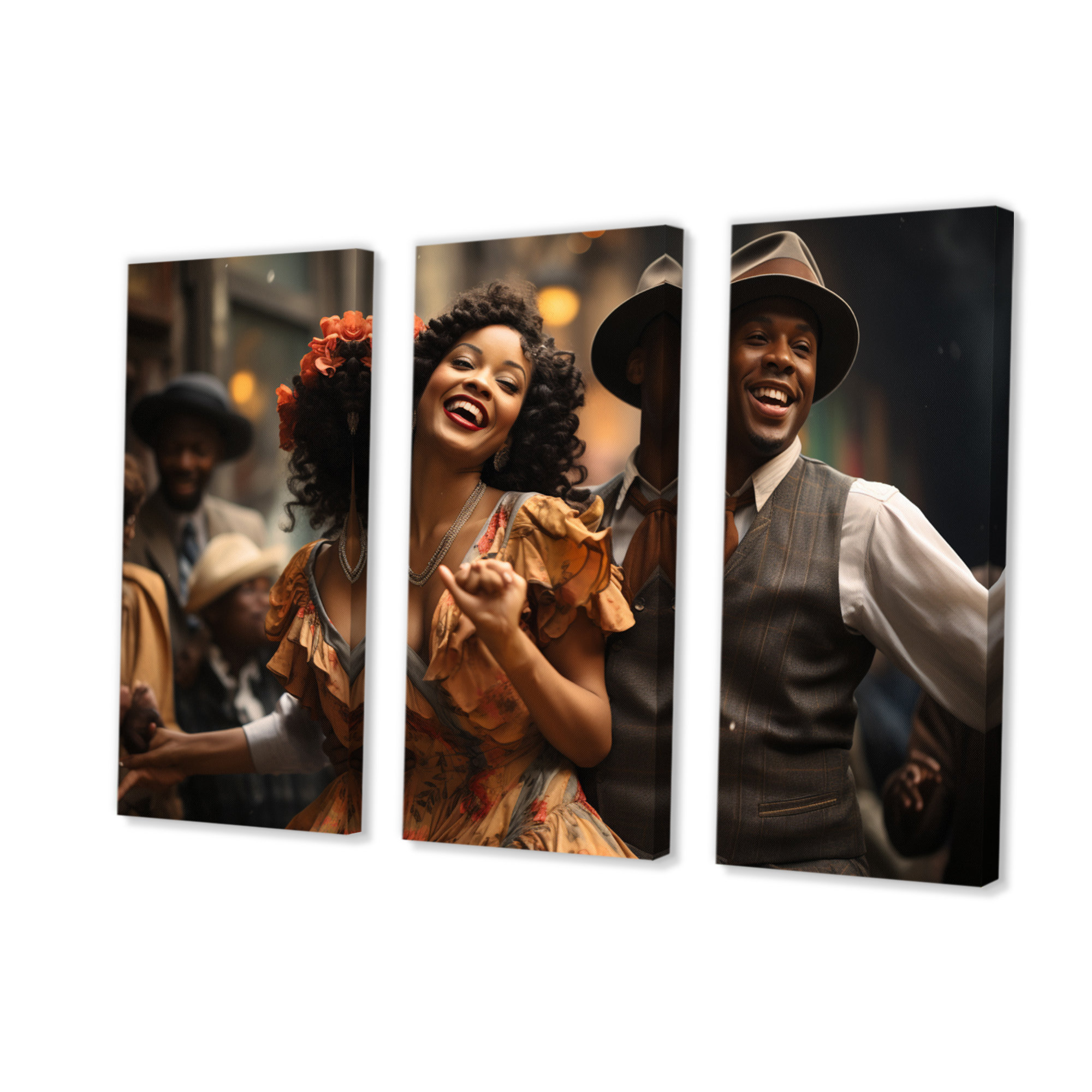 Charlton Home Jazz Harlem Renaissance II - African American Canvas ...