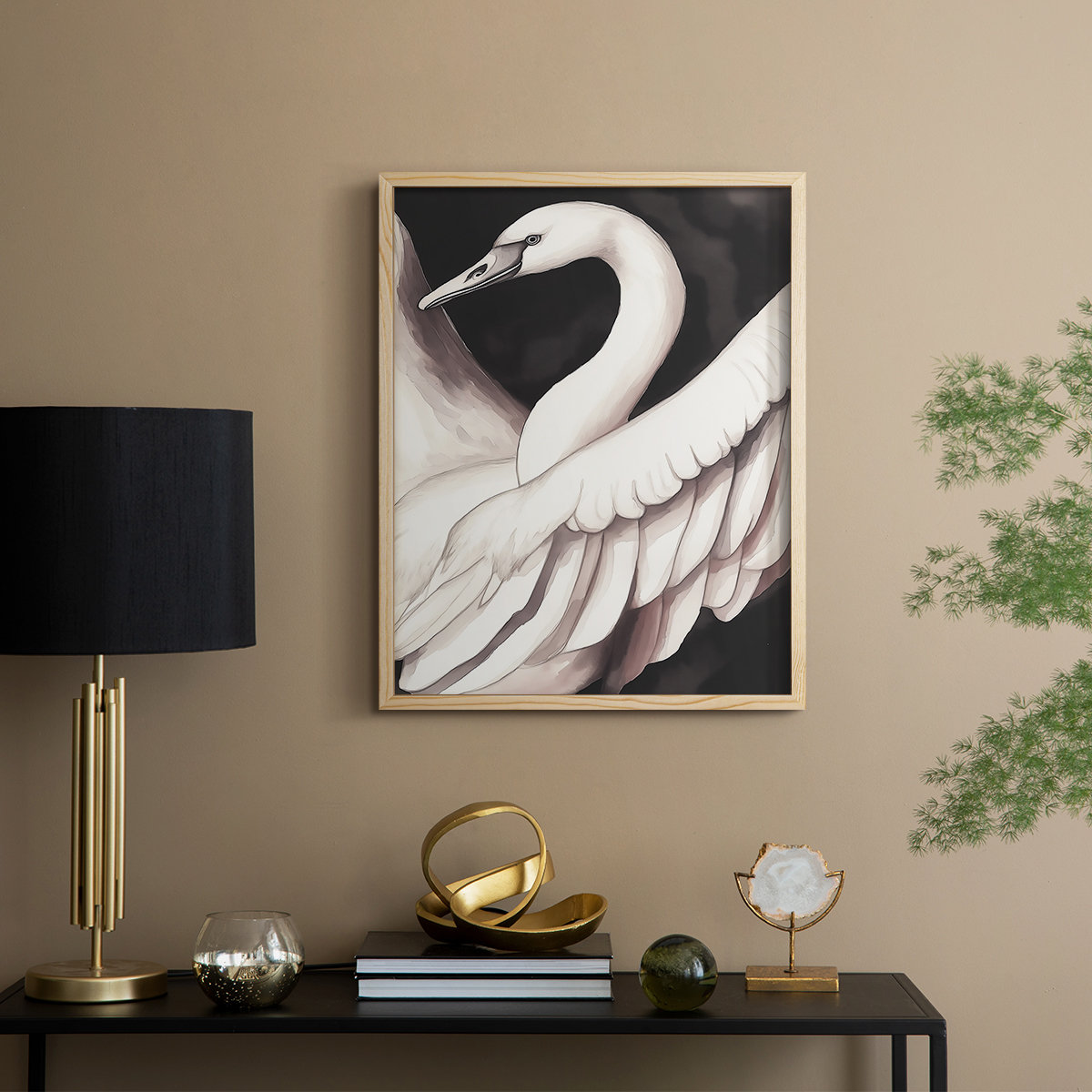 House of Hampton® ANIMALS Series CCCXLIV Framed Print - Solid Wood ...