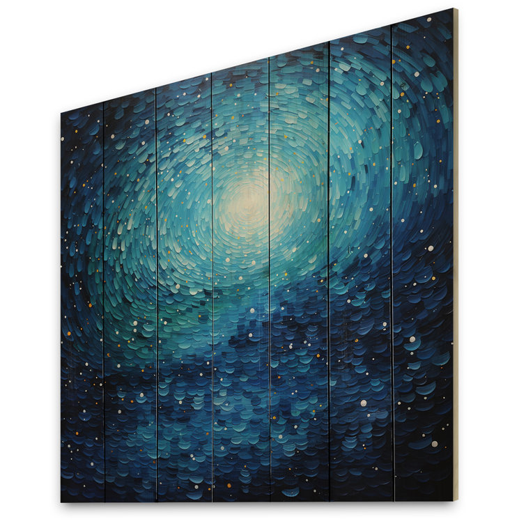 Ivy Bronx Jaynia Pointillism River Majestic Cascade - Wayfair Canada