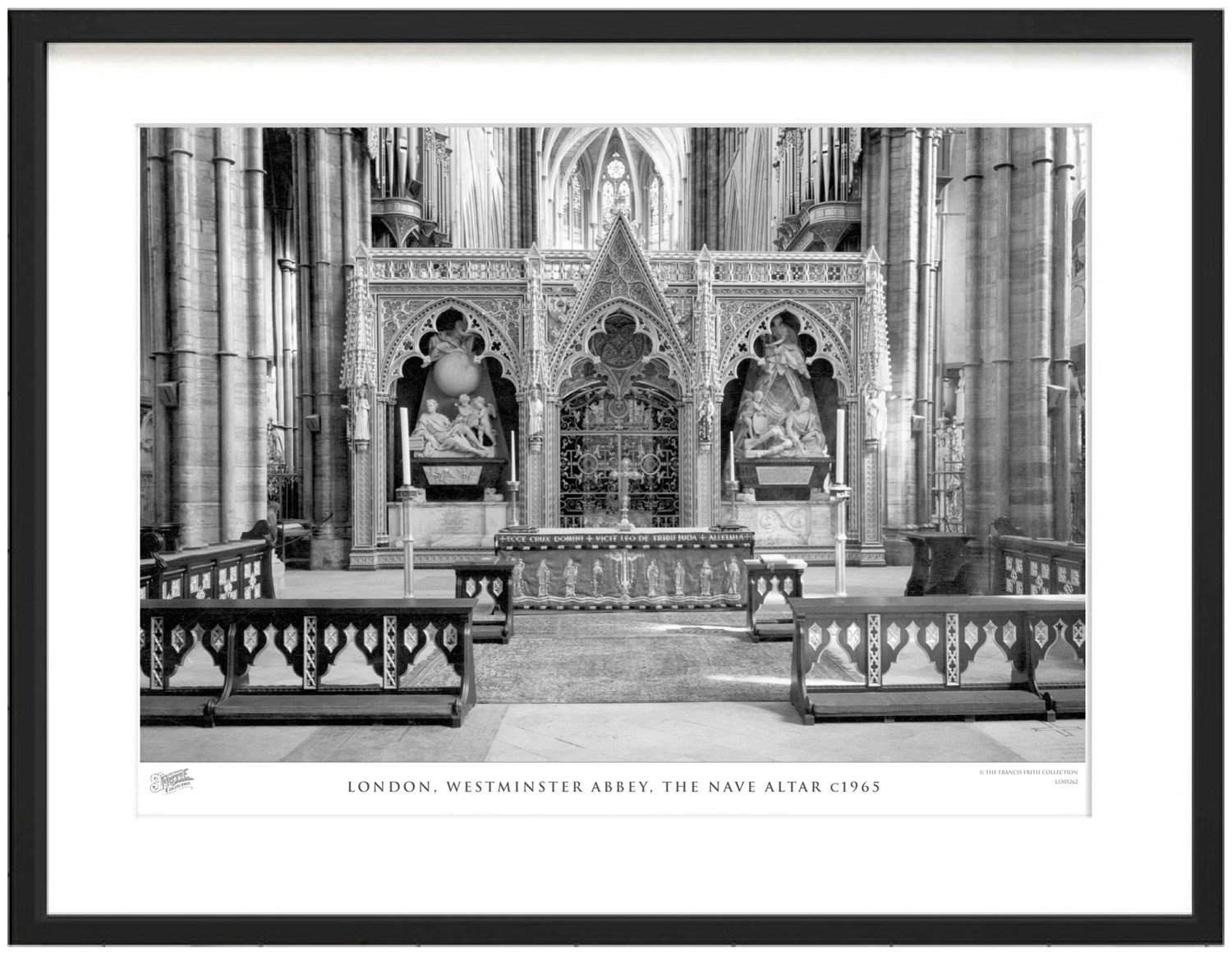 The Francis Frith Collection 'London, Westminster Abbey, the Nave Altar ...