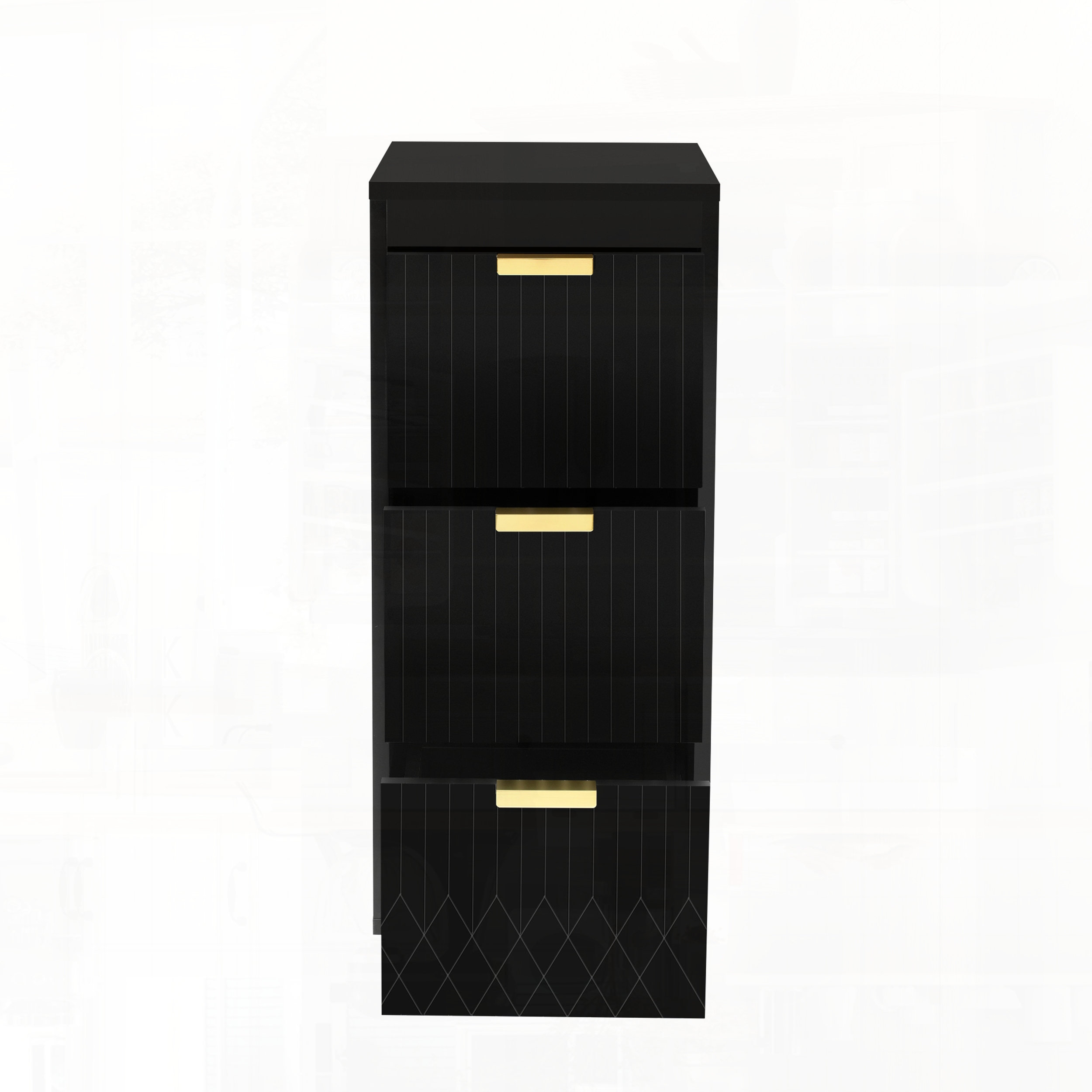 Latitude Run® Multifunctional Wall Mounted Floating Cabinet with ...
