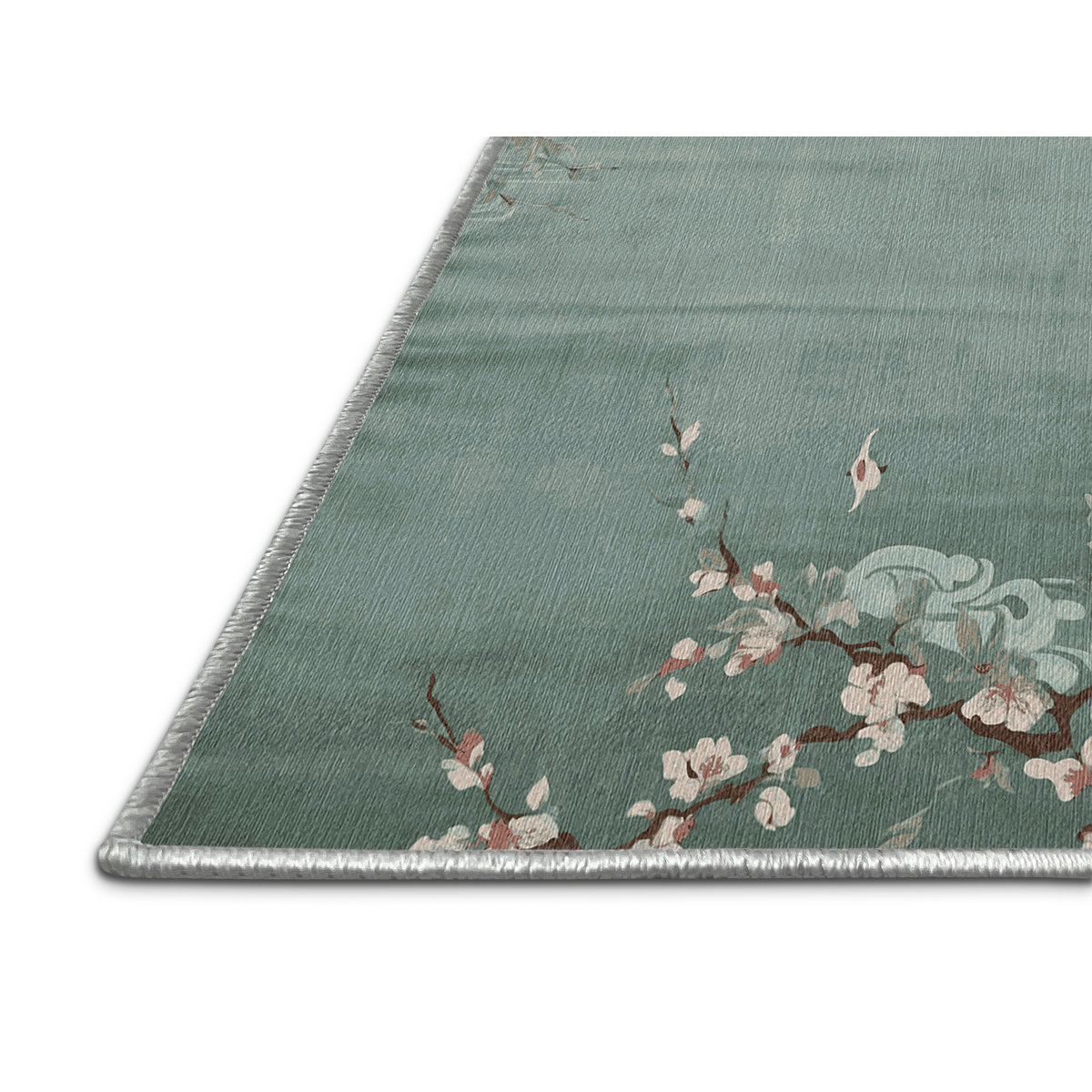Foundry Select Machine Washable Green Area Rug | Wayfair