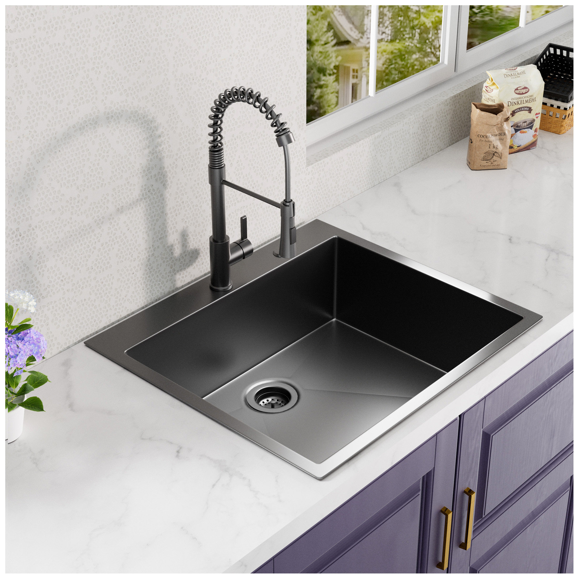 HONGHELEWANG Premium Stainless Steel Kitchen Sink With Advanced ...