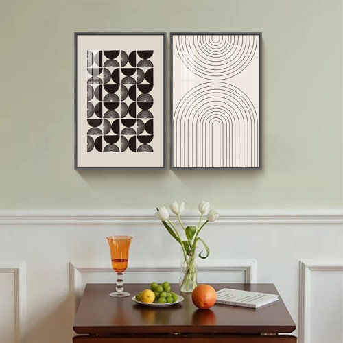 Geometric Framed Art You'll Love | Wayfair