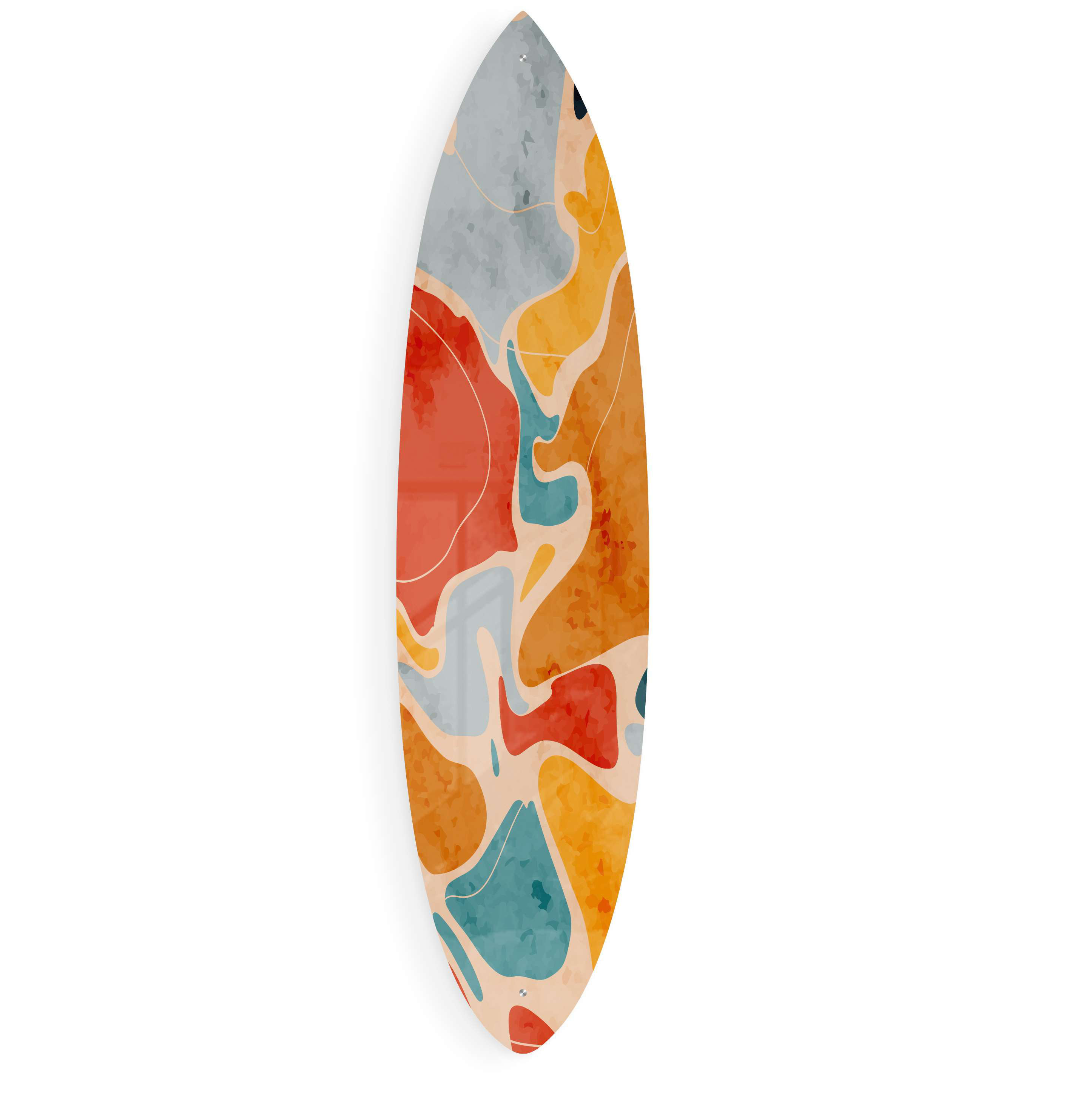 UniQstiQ Brightly Pattern Acrylic Surfboard Wall Art - Wayfair Canada