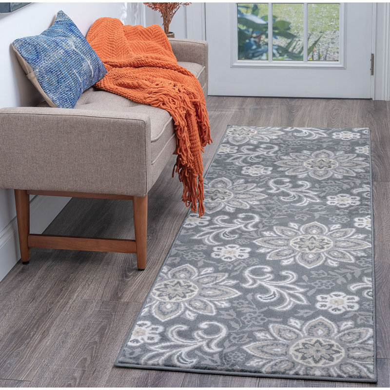 Red Barrel Studio® Wealden Floral Rug & Reviews | Wayfair