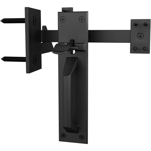 JUBEST Heavy Duty Gate Latch, Two Sided Gate Latch for Outdoor Fence ...