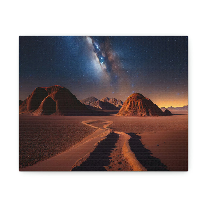 Latitude Run® Milky Galaxy by Kelly Johnson - Wrapped Canvas Graphic ...