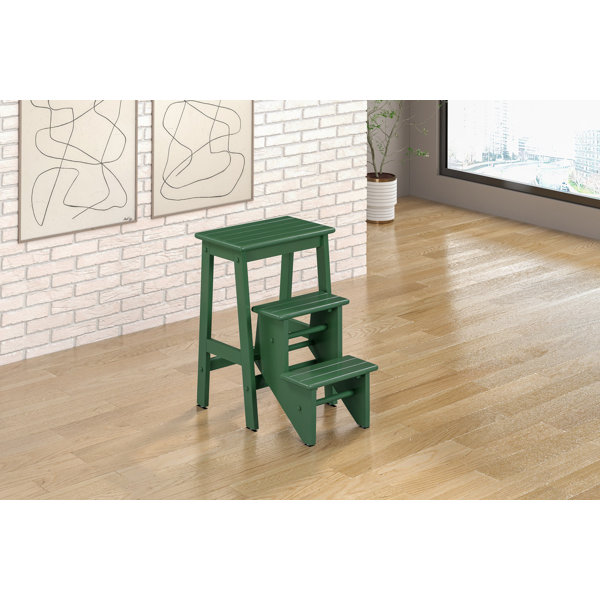 Laurel Foundry Modern Farmhouse Danyell 3 - Step Wood Folding Small ...