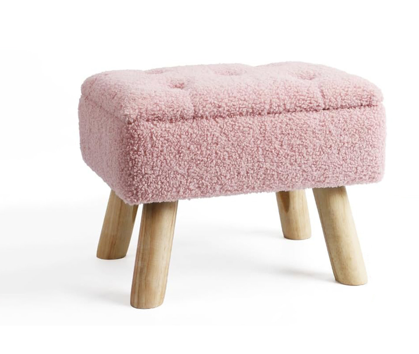 Corrigan Studio® Small Foot Stool Ottoman With Storage | Wayfair
