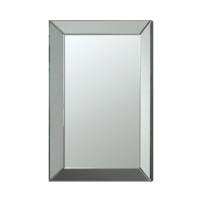 Willa Arlo Interiors Glass Rectangle Wall Mirror & Reviews | Wayfair