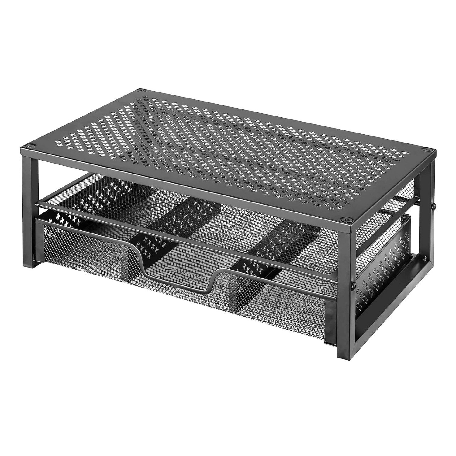 Latitude Run® Desk Organizer with Drawer for Laptop | Wayfair