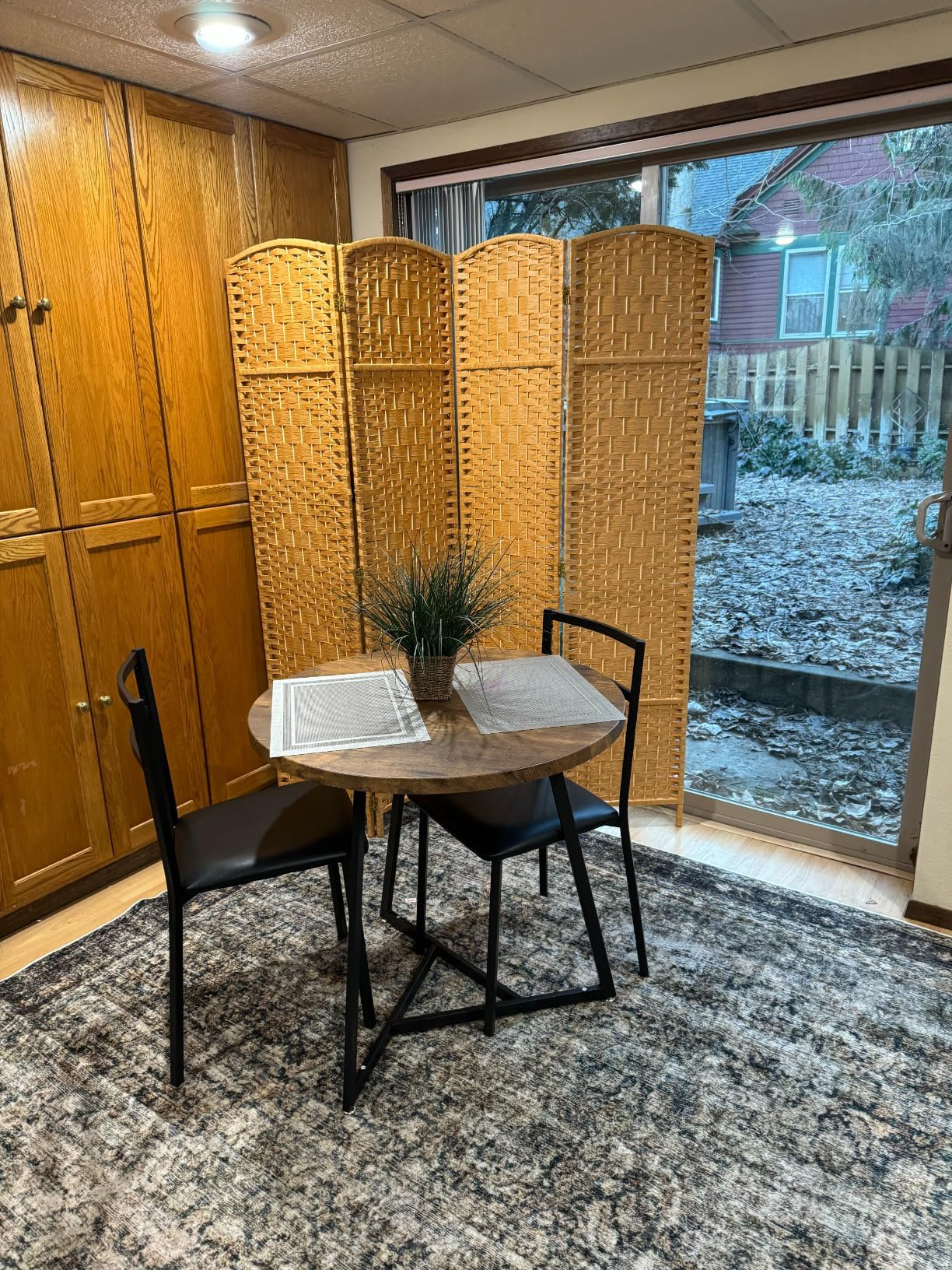 Tiprol 6FT Tall Partition Room Divider Separator 4 Panels Folding ...