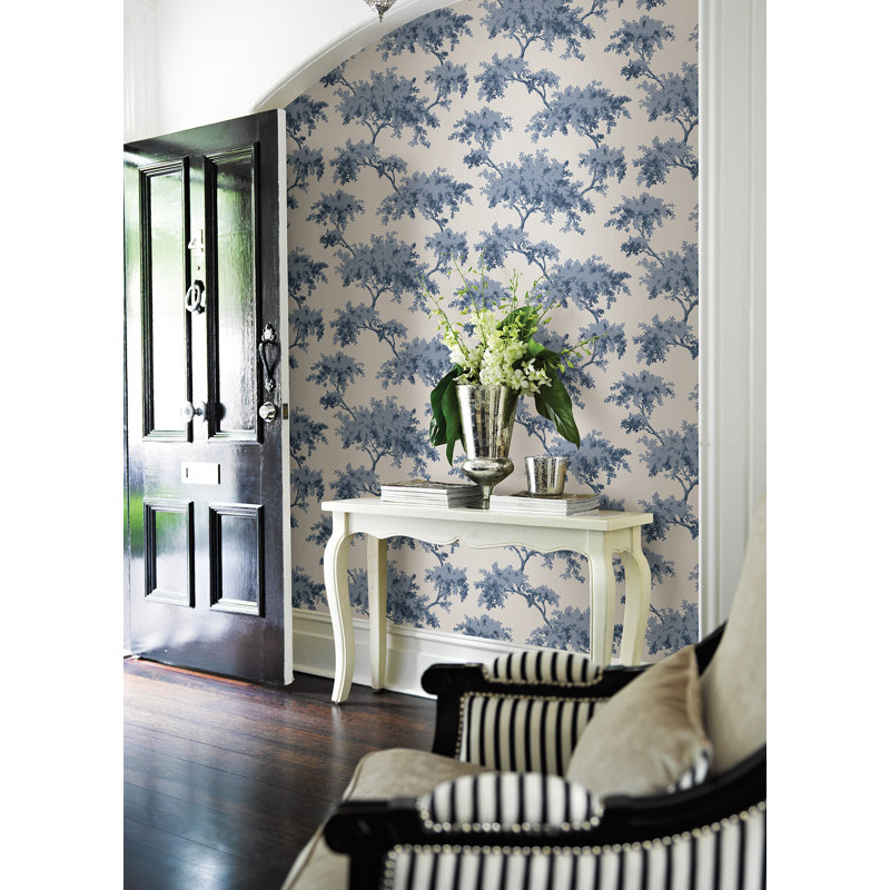 Lark Manor Analecia Peel & Stick Floral Wallpaper & Reviews | Wayfair