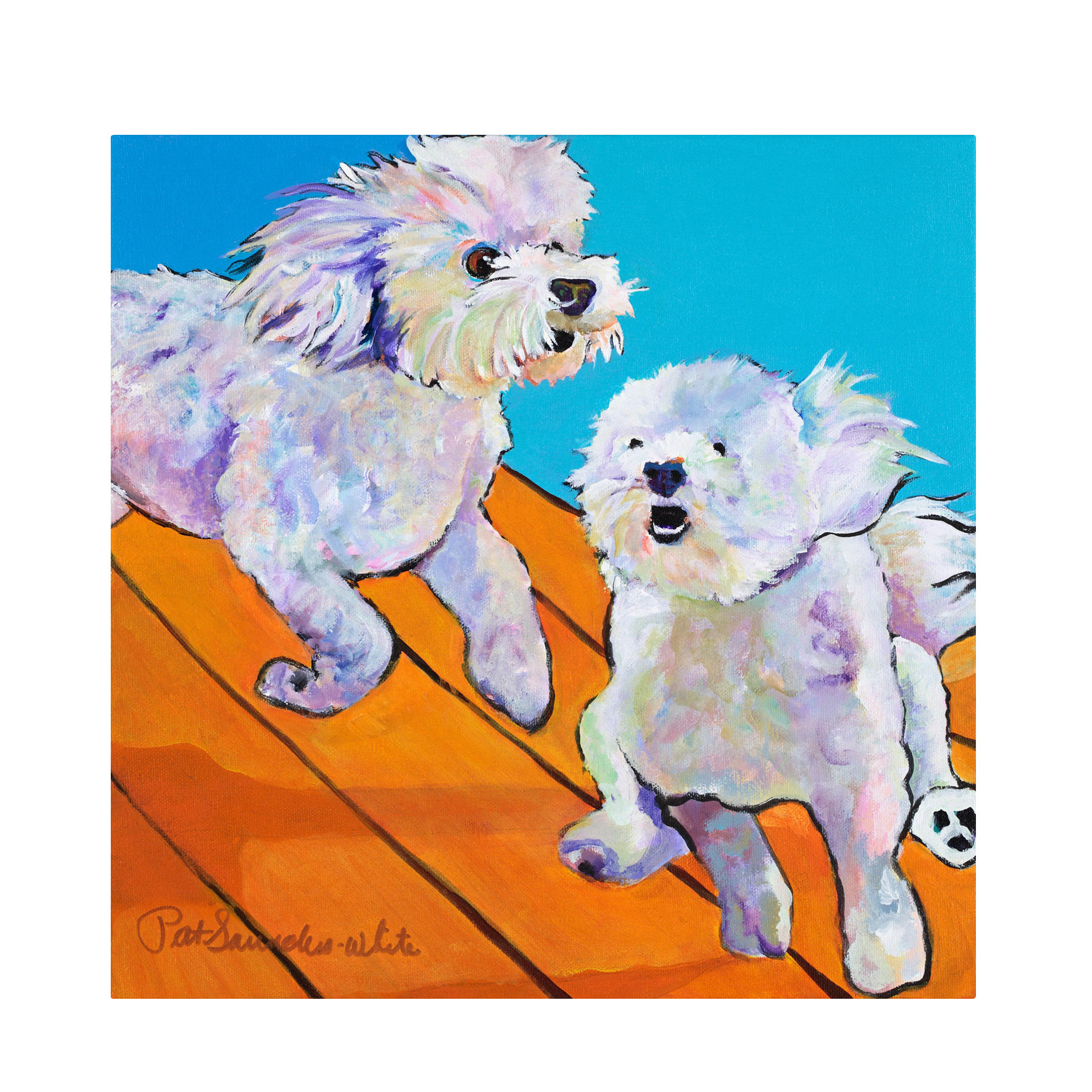 Winston Porter Catch Me by Pat Saunders - Print on Canvas & Reviews ...