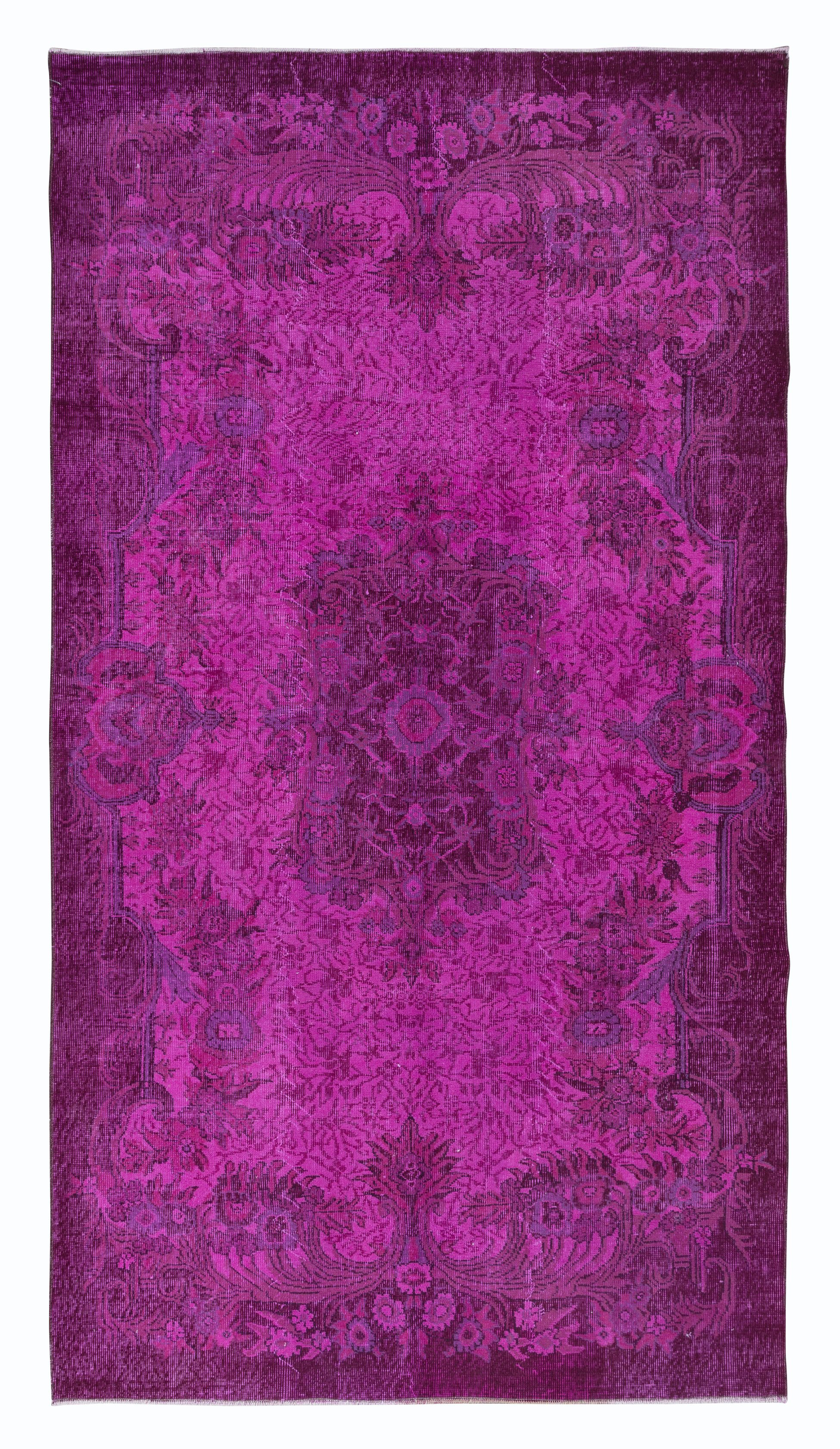Williston Forge 5.4x9.7 Ft Splendid Handmade Pink Area Rug from Turkey ...