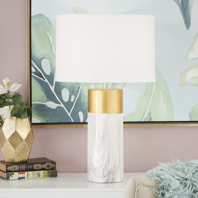 CosmoLiving by Cosmopolitan Ceramic 24" Table Lamp & Reviews | Wayfair