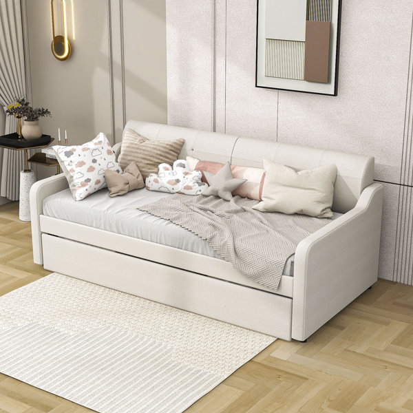 Corrigan Studio® Kemel Twin Daybed with Trundle | Wayfair