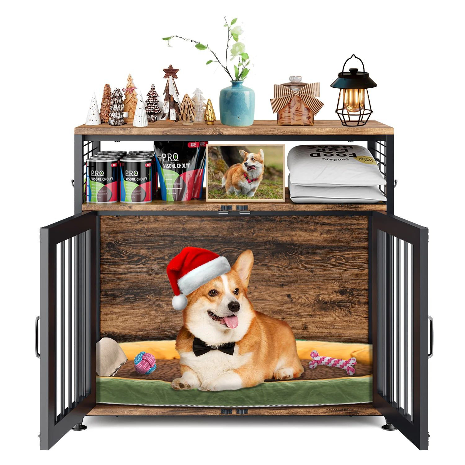Tucker Murphy Pet™ Mobilier en bois pour cage de chien, cages pour ...