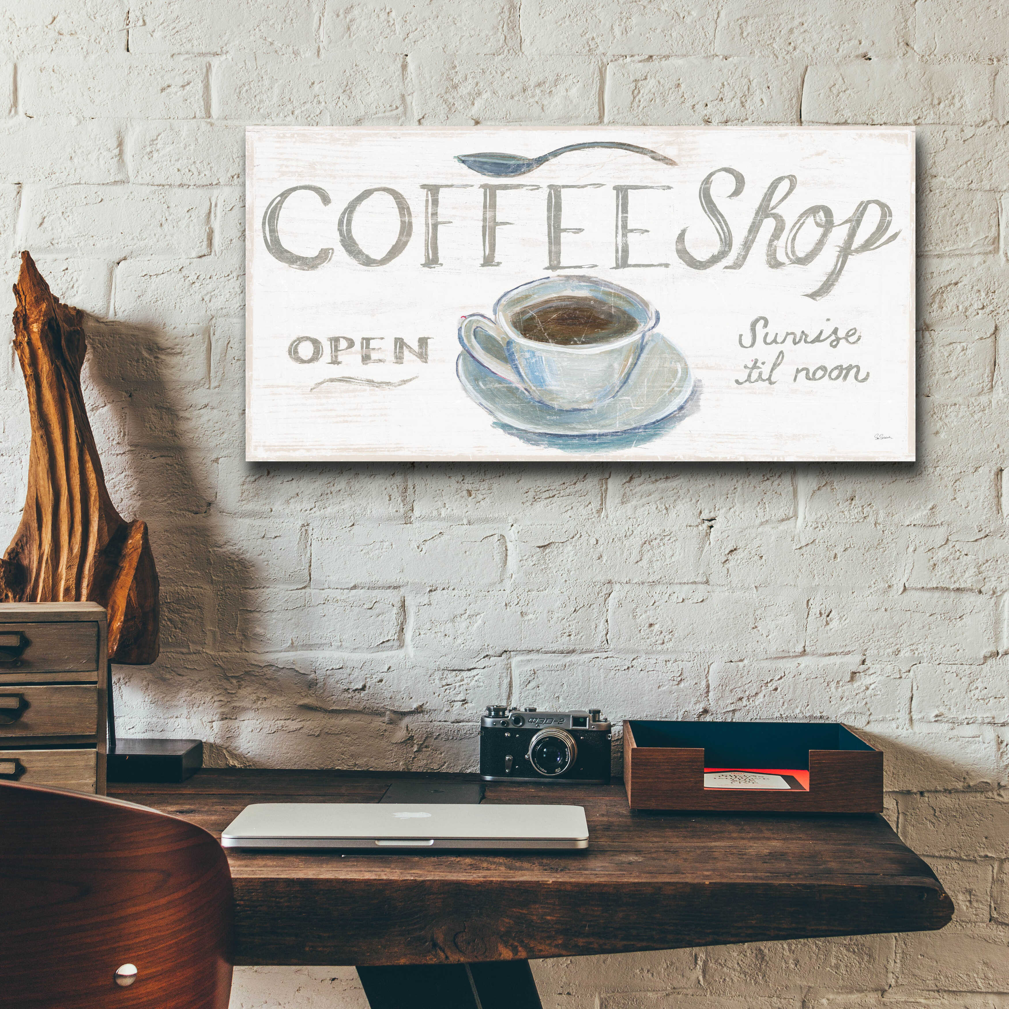 August Grove Epic Art 'White Barn Signs II' By Sue Schlabach, A White ...