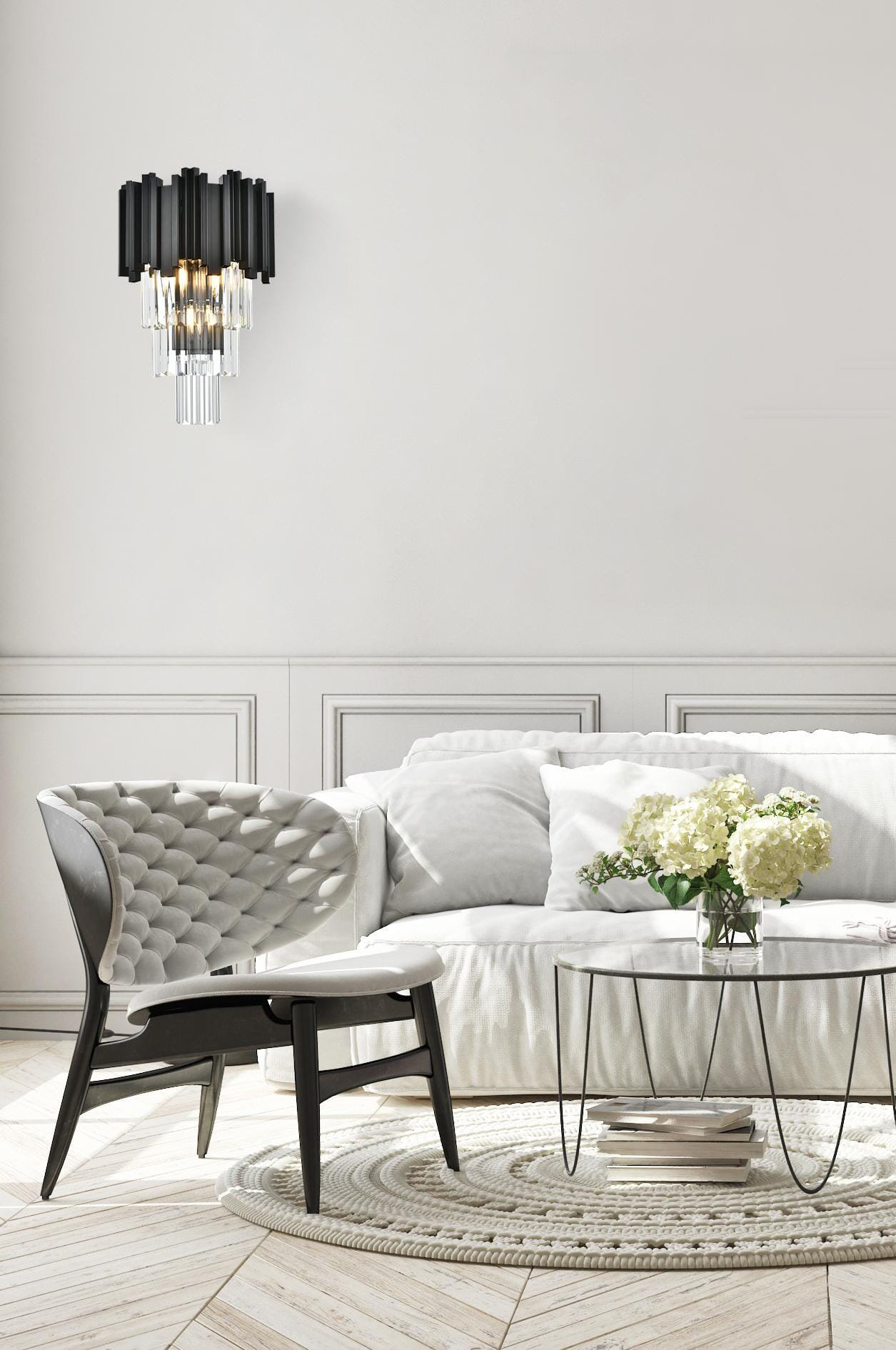 Everly Quinn Lenora 12 inch Wall Sconce - Wayfair Canada