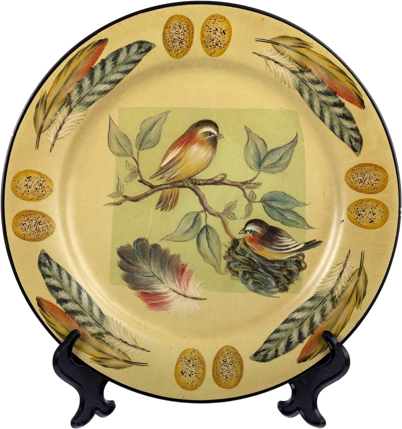 Charlton Home® Delarco Ceramic / Porcelain Decorative Plate 1 | Wayfair