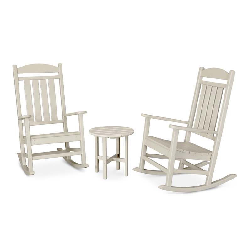POLYWOOD® Presidential 3-Piece Rocker Set & Reviews | Birch Lane