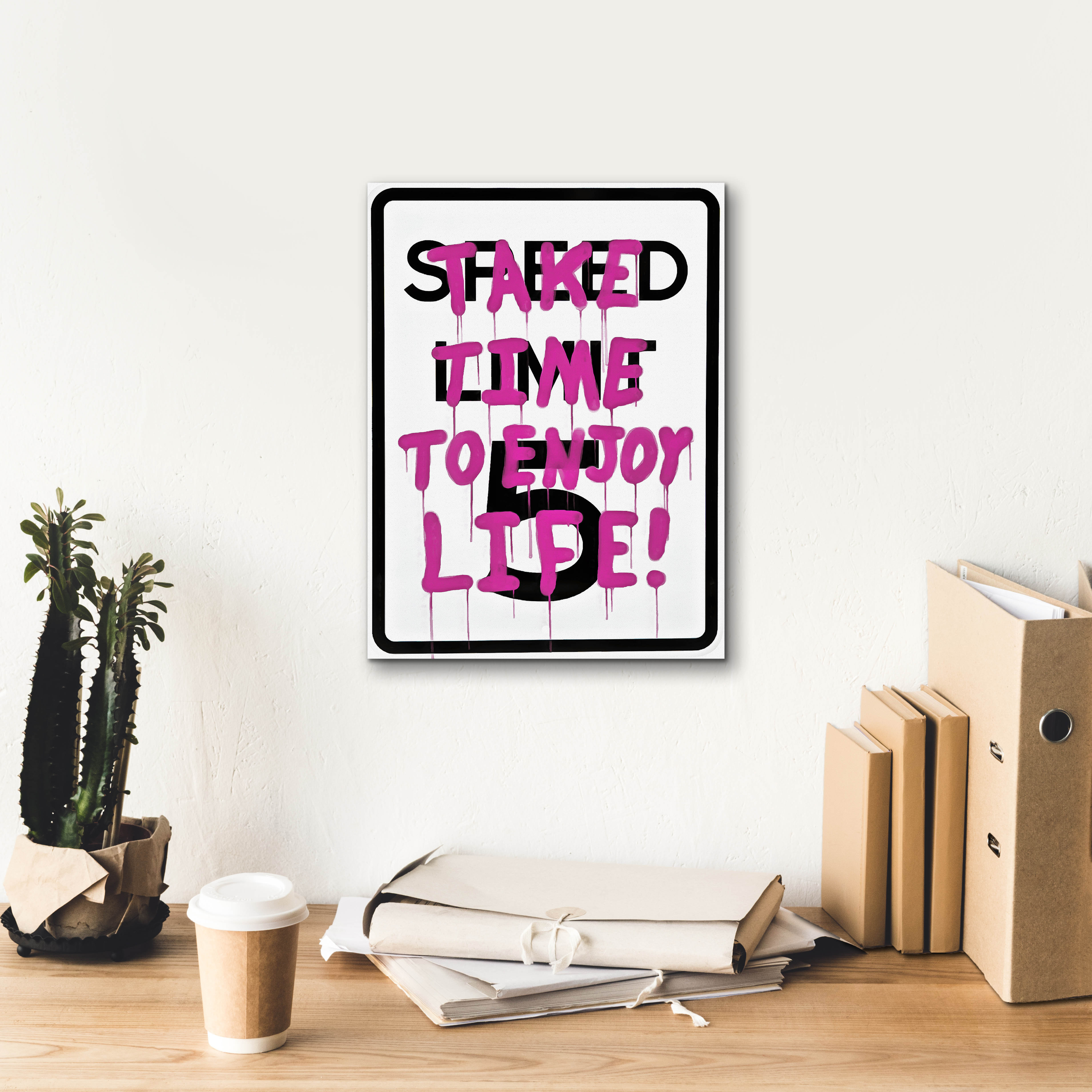 Epic Graffiti 'Graffiti Sign 4' by Alonzo Saunders Canvas Wall Art ...