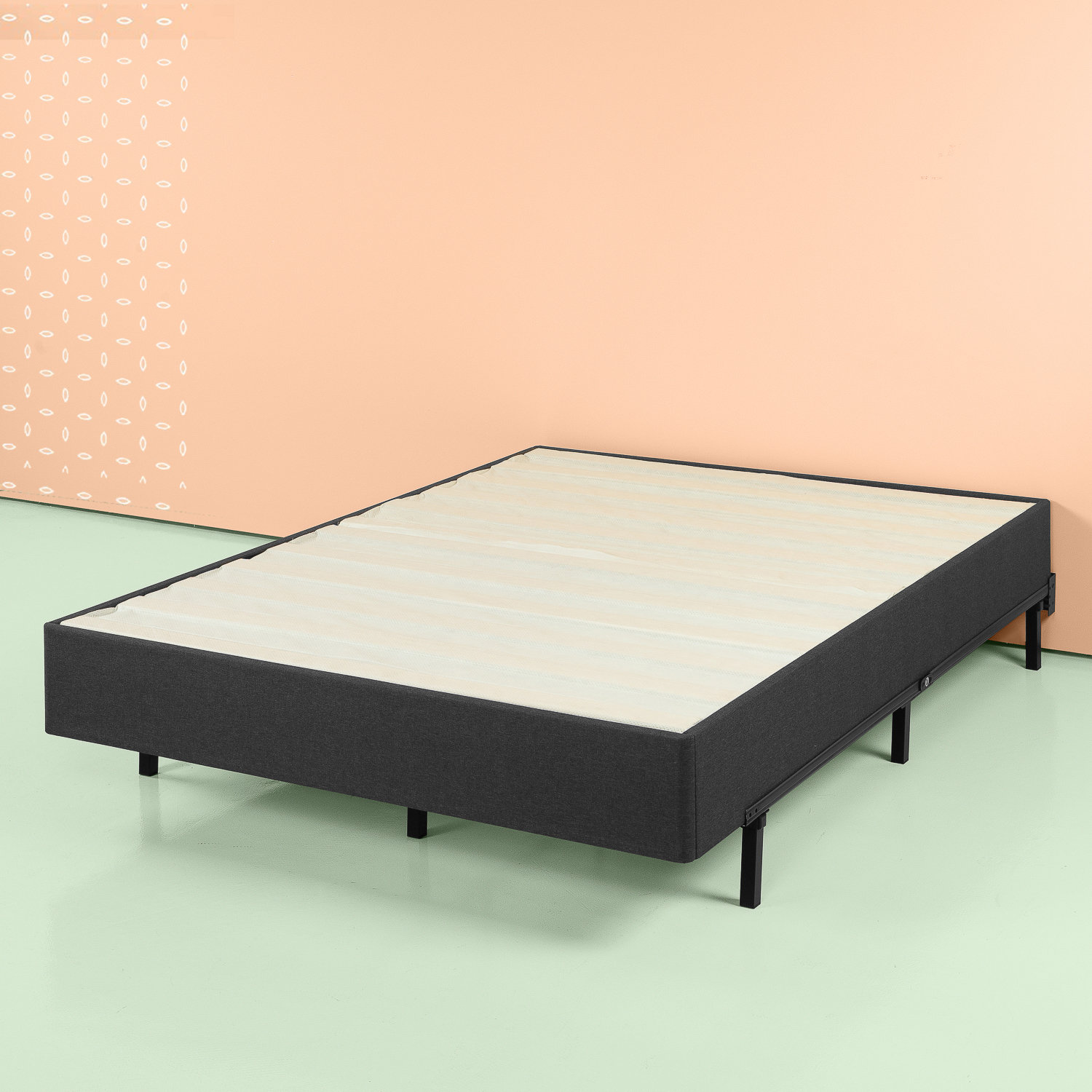 The Twillery Co.® Urgeon 9" Metal Box Spring & Reviews | Wayfair