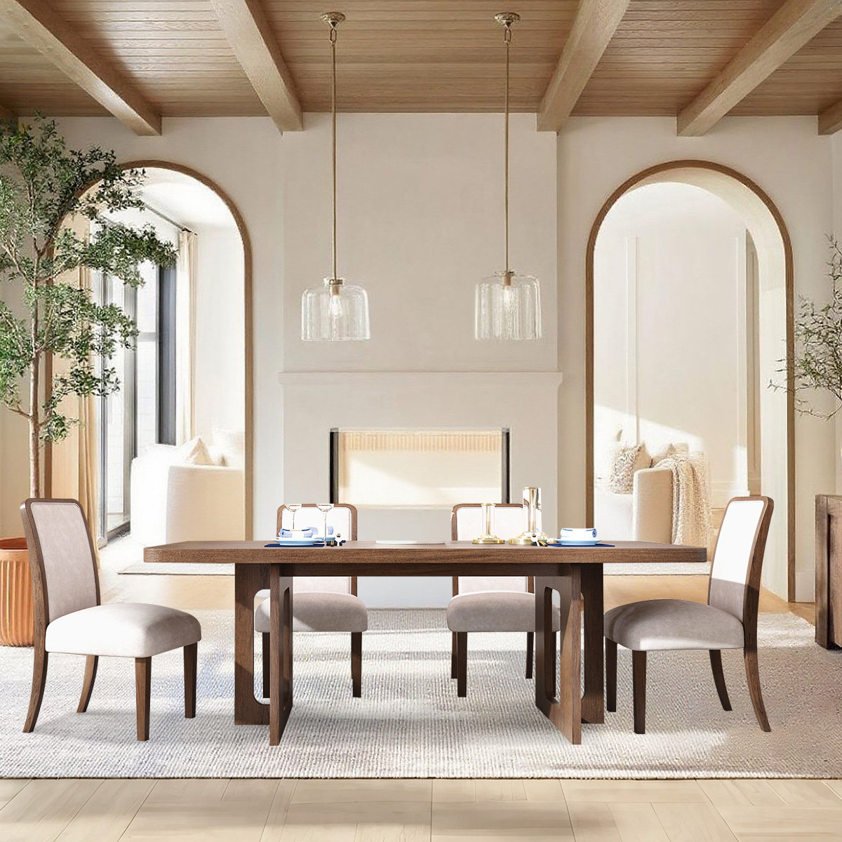 Wildon Home® 5- Piece Dining Set | Wayfair