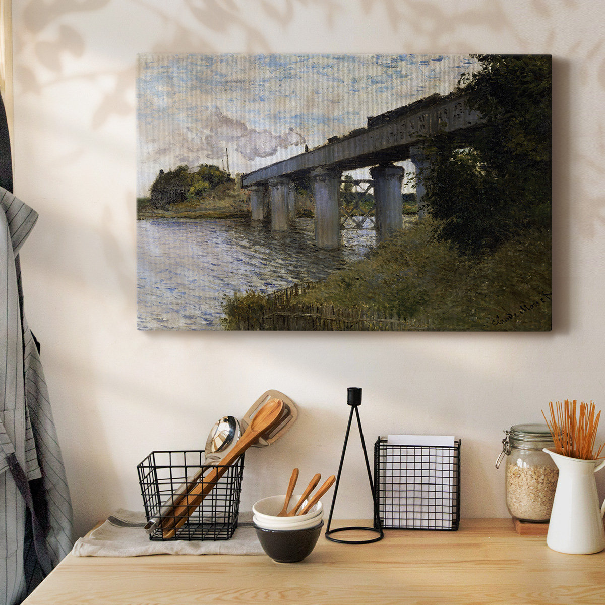 Astoria Grand Monet -Gallery Wrapped Canvas | Wayfair