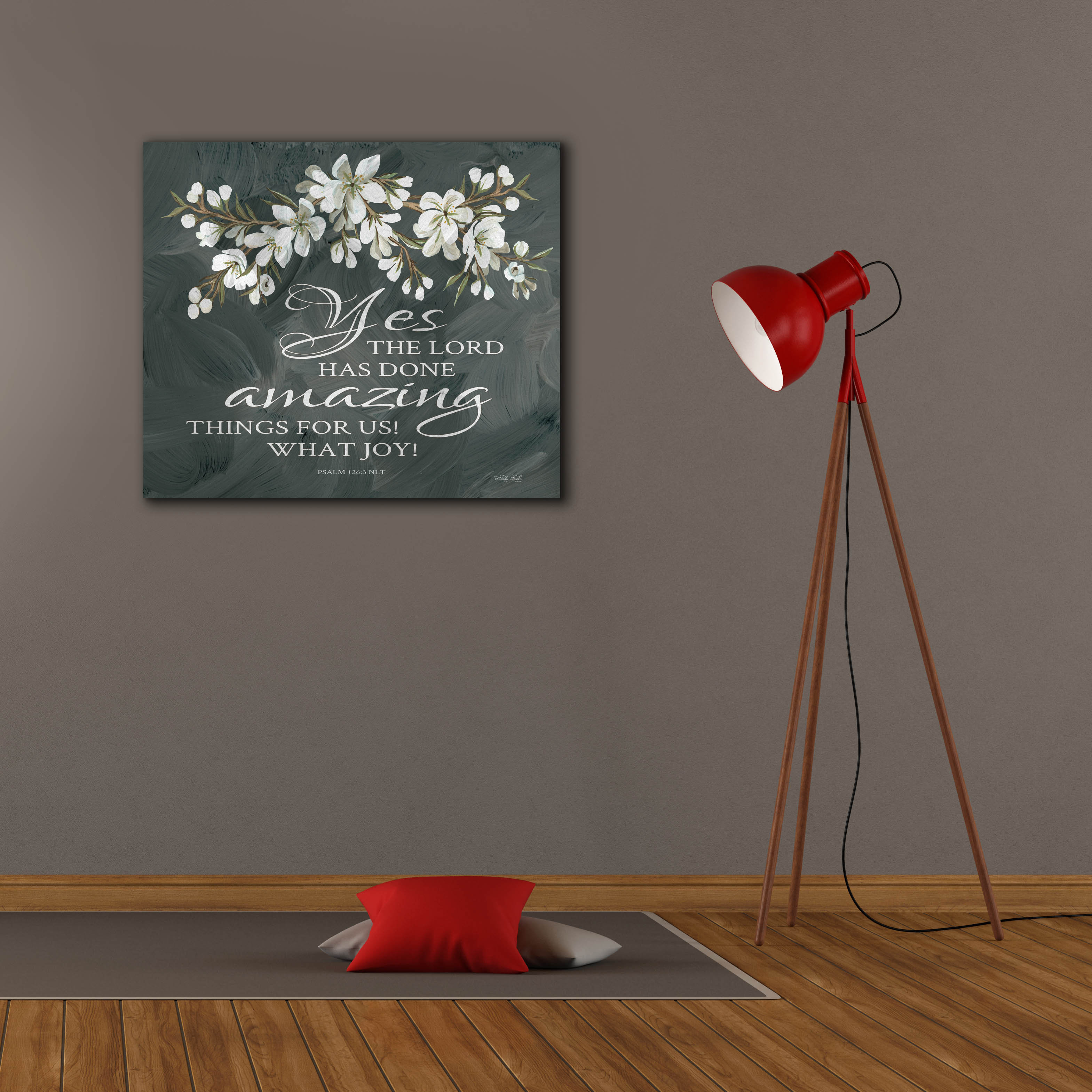 Trinx 'Amazing Things' by Cindy Jacobs Canvas Wall Art, 30" x 26" | Wayfair