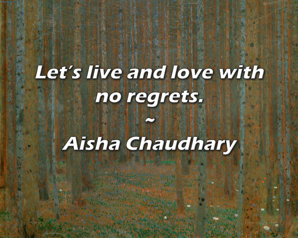 Latitude Run® Artsy Quote "Let’s live and love with no regrets." By ...