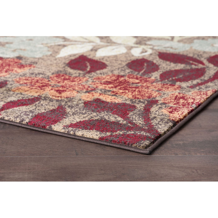 Red Barrel Studio® Ardwell Floral Rug & Reviews | Wayfair