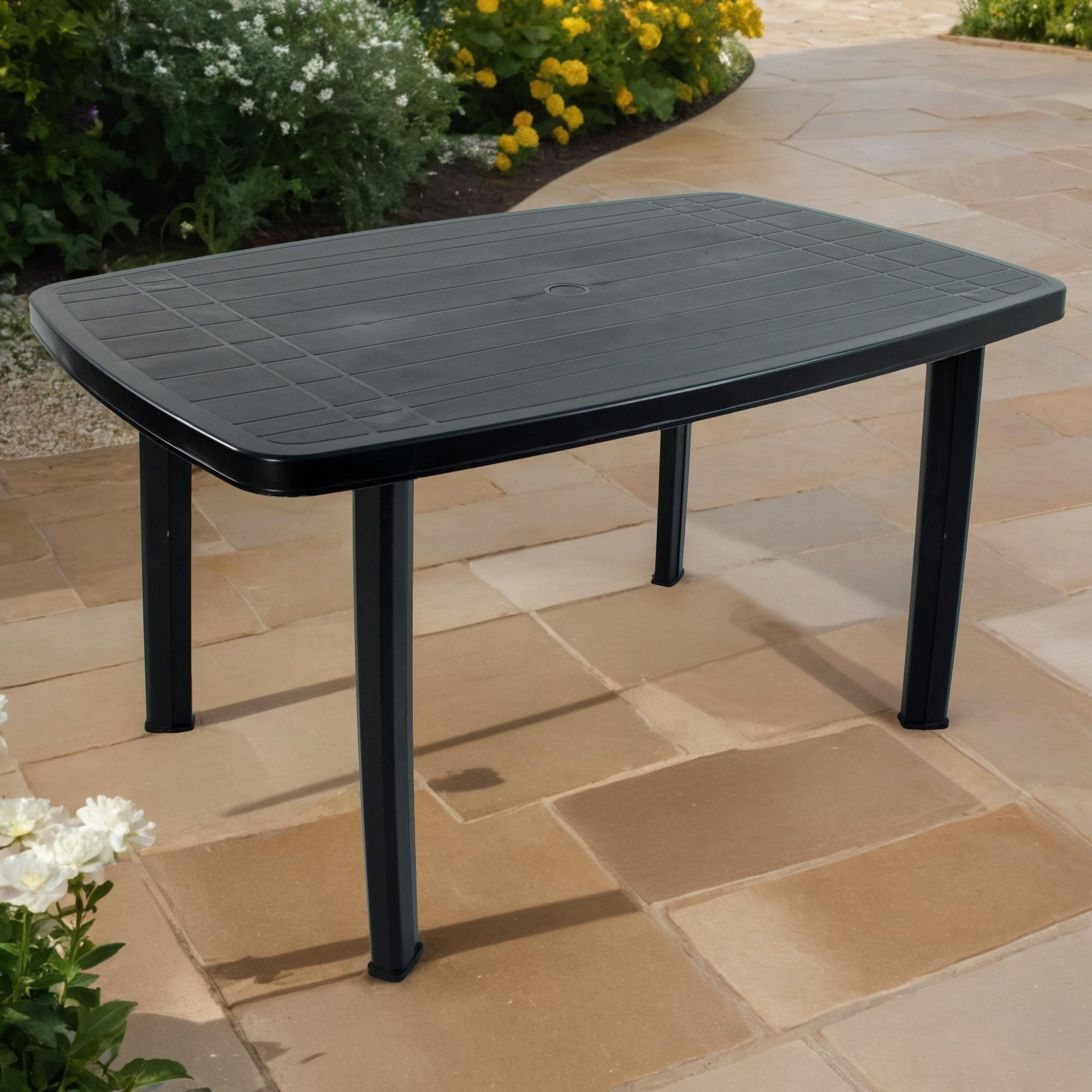 Ebern Designs Rimini Rectangular Garden Table | Wayfair.co.uk