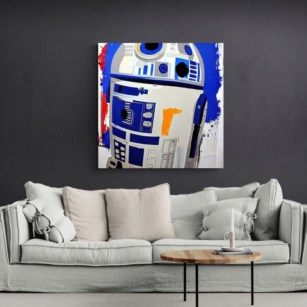 ATX Art Group LLC R2D2 Five Pop Art On Canvas, PAF-GWC-621_r2d ...