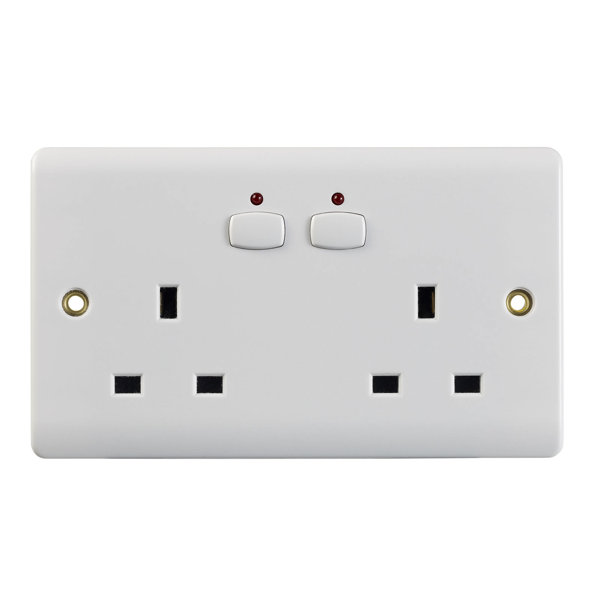 Symple Stuff Wall Mounted Socket | Wayfair.co.uk