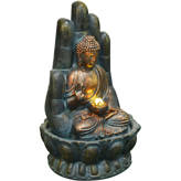Hi-Line Gift Ltd. Buddha Hands Up Statue & Reviews | Wayfair