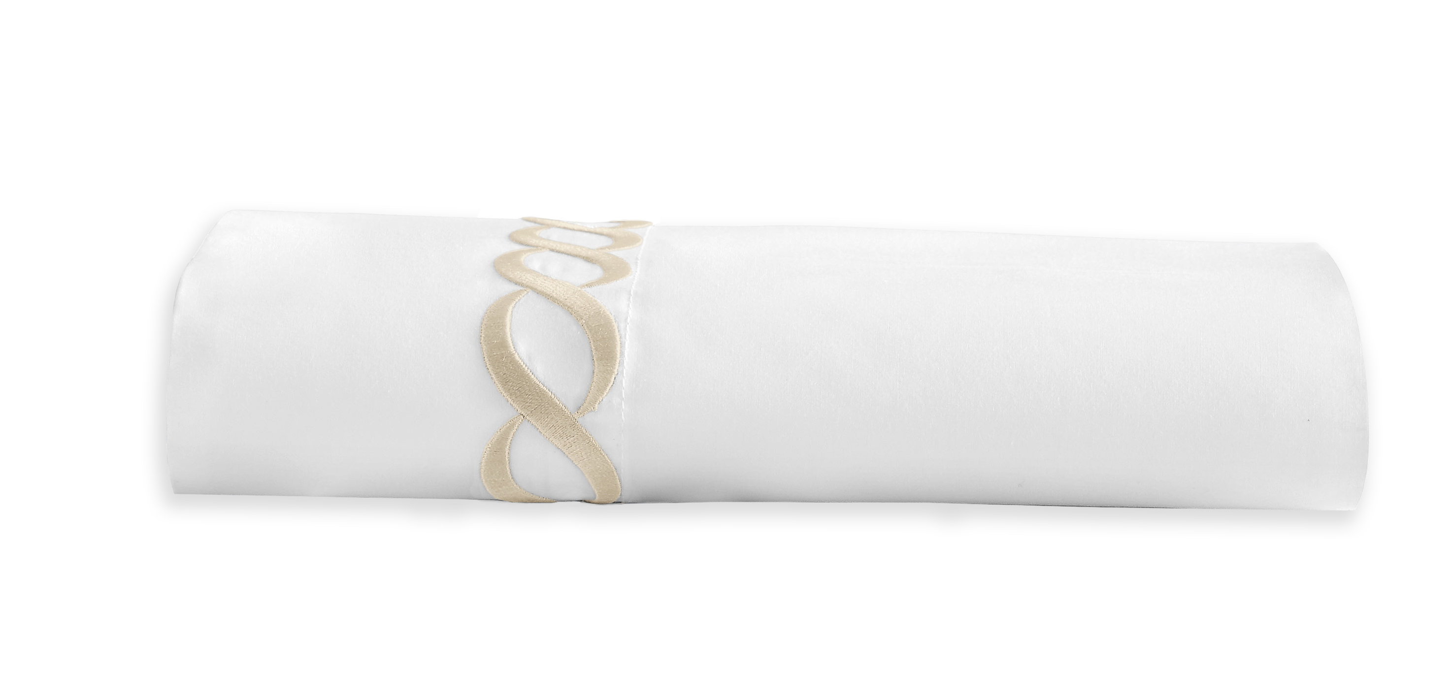 Birch Lane™ Leno 300 Thread Count Cotton Blend Percale Flat Sheet | Wayfair