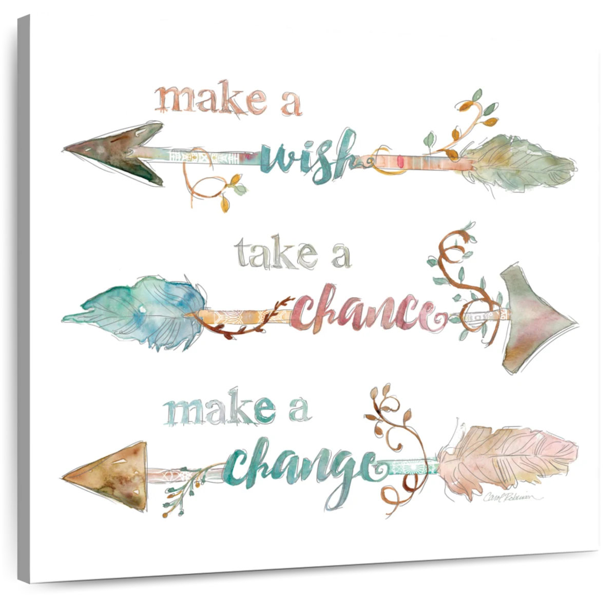 Ebern Designs Tergel Make A Wish Take A Chance | Wayfair