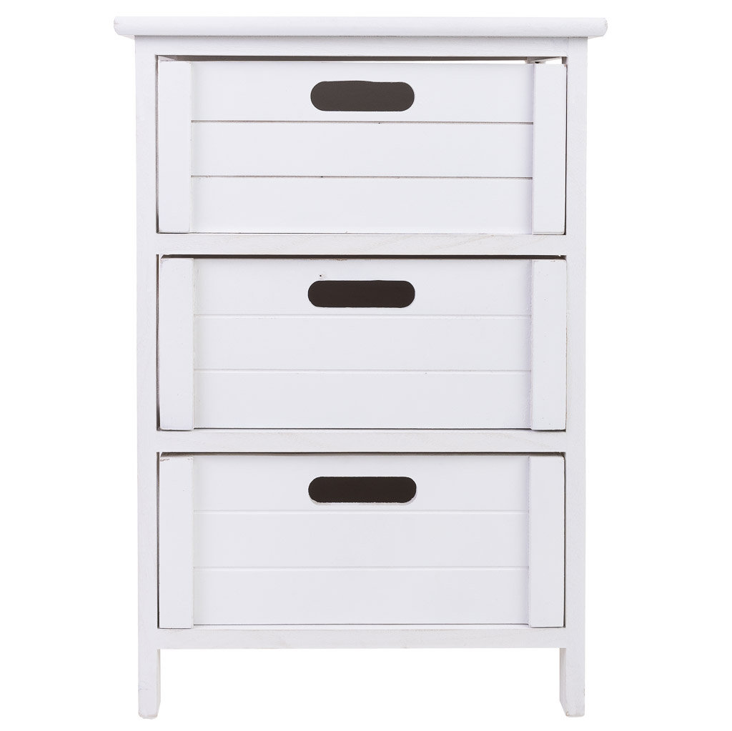 Union Rustic 40cm W 3 - Drawer Chest of Drawers | Wayfair.co.uk