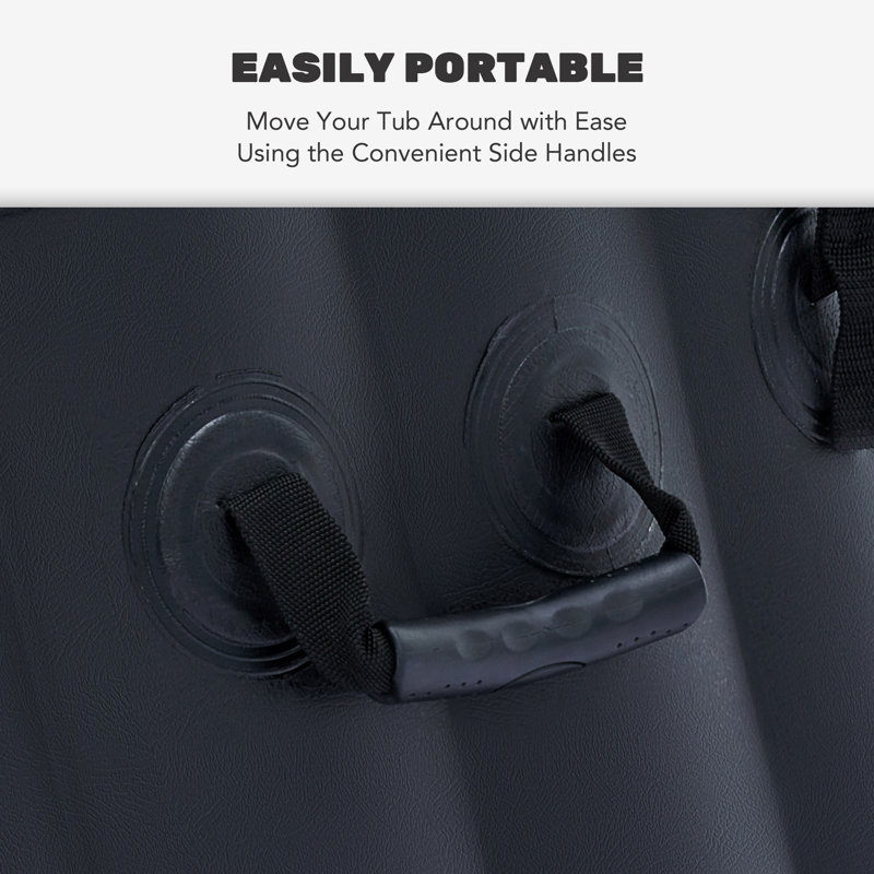 CO-Z 6 - Person 130 - Jet Vinyl Inflatable Hot Tub & Reviews | Wayfair